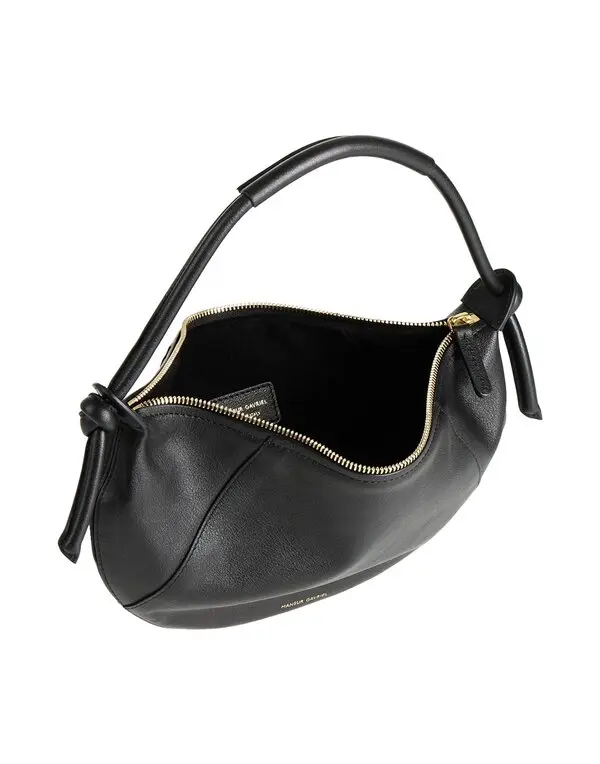 MANSUR GAVRIEL Mini Fortuna Leather Handbag - Black