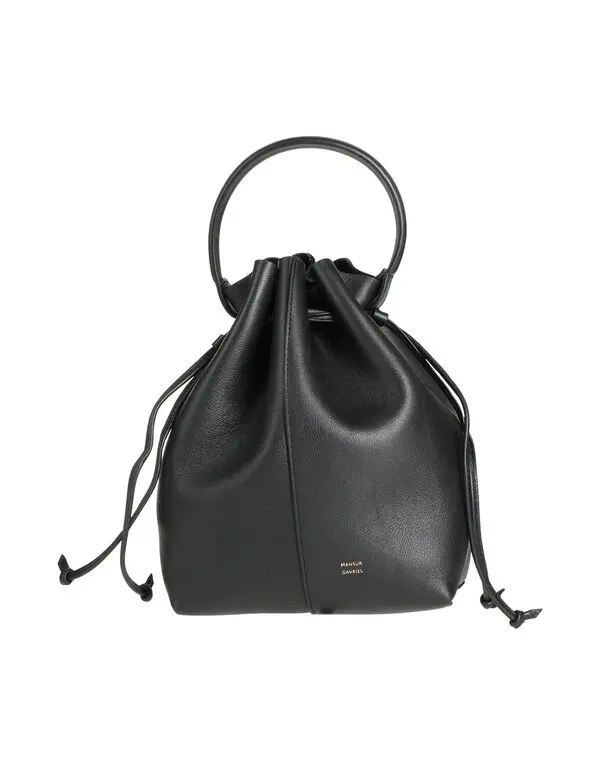 MANSUR GAVRIEL Dea Leather Bucket Bag - Black