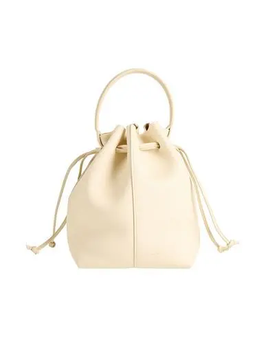 MANSUR GAVRIEL Dea Leather Bucket Bag - White