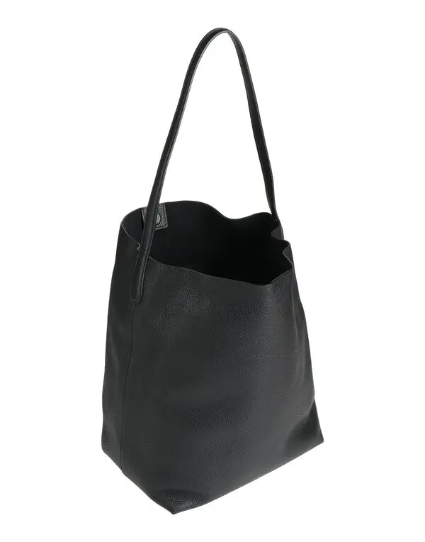 MANSUR GAVRIEL Maxi Everyday Leather Handbag - Black