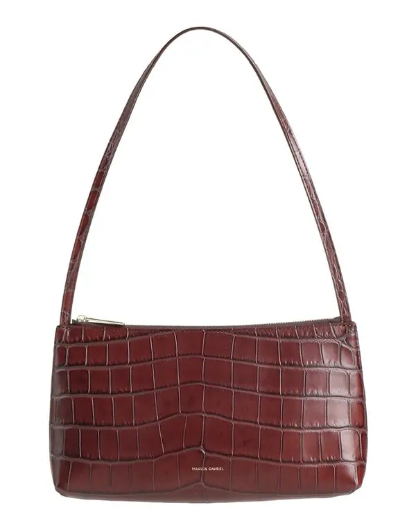 MANSUR GAVRIEL Gaia Shoulder Bag - Chocolate Brown