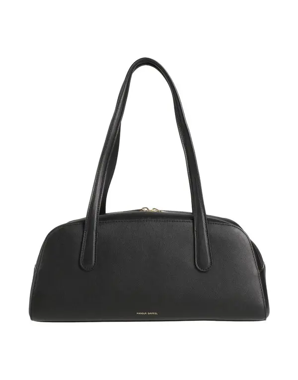 MANSUR GAVRIEL Helios Leather Handbag - Black