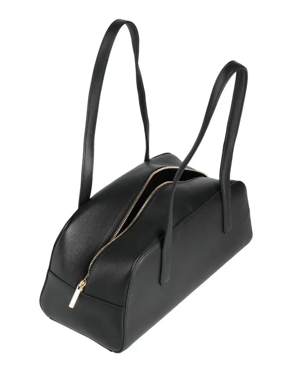 MANSUR GAVRIEL Helios Leather Handbag - Black