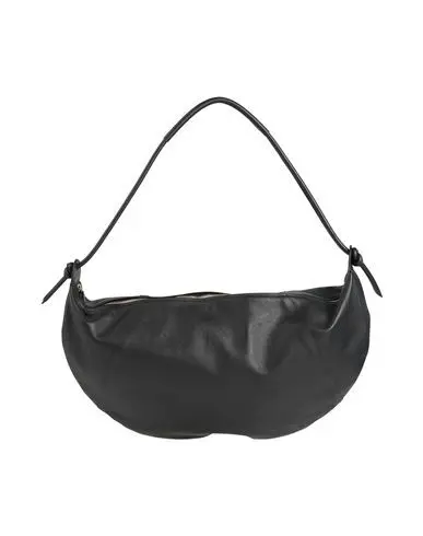 MANSUR GAVRIEL Fortuna Hobo Bag In Leather - Black