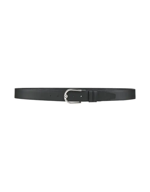 Montblanc Double-faced Leather Belt - Black