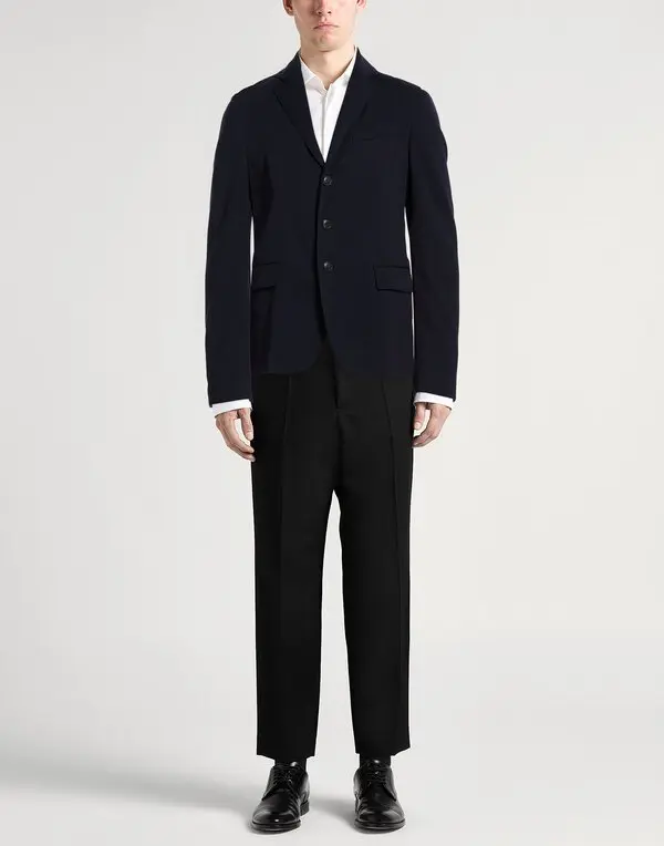 Fedeli Midnight Wool Blazer