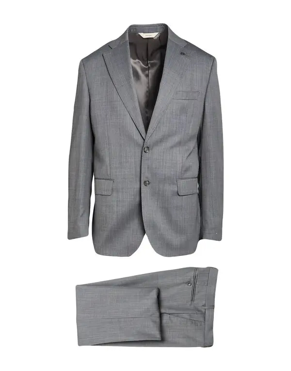 PAOLONI Suit Size Virgin Wool - Grey