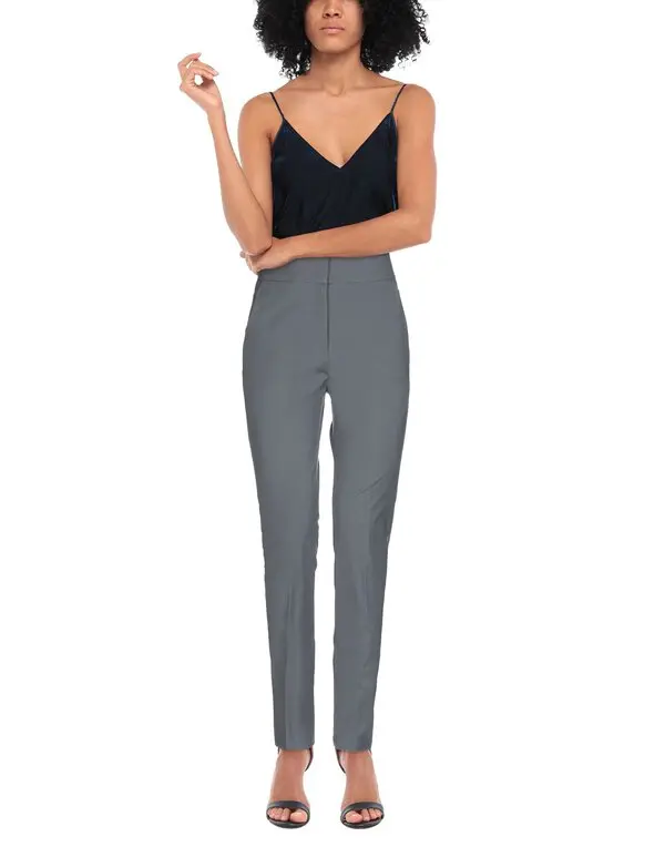 Peserico Tapered Leg Stretch Trousers - Grey