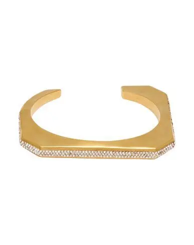 Zadig&Voltaire Metal Bracelet With Crystal Embellishments - Gold