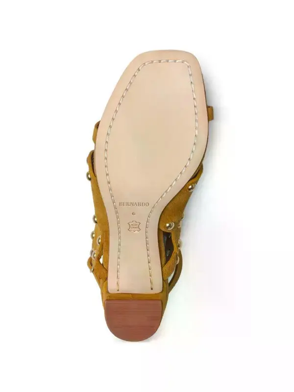 Bernardo New Moon Studded Heeled Sandals