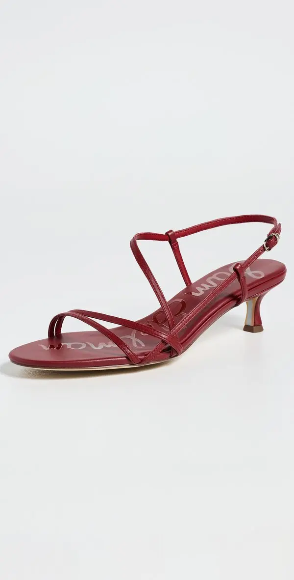 Sam Edelman Cora Sandals - Deep Scarlet