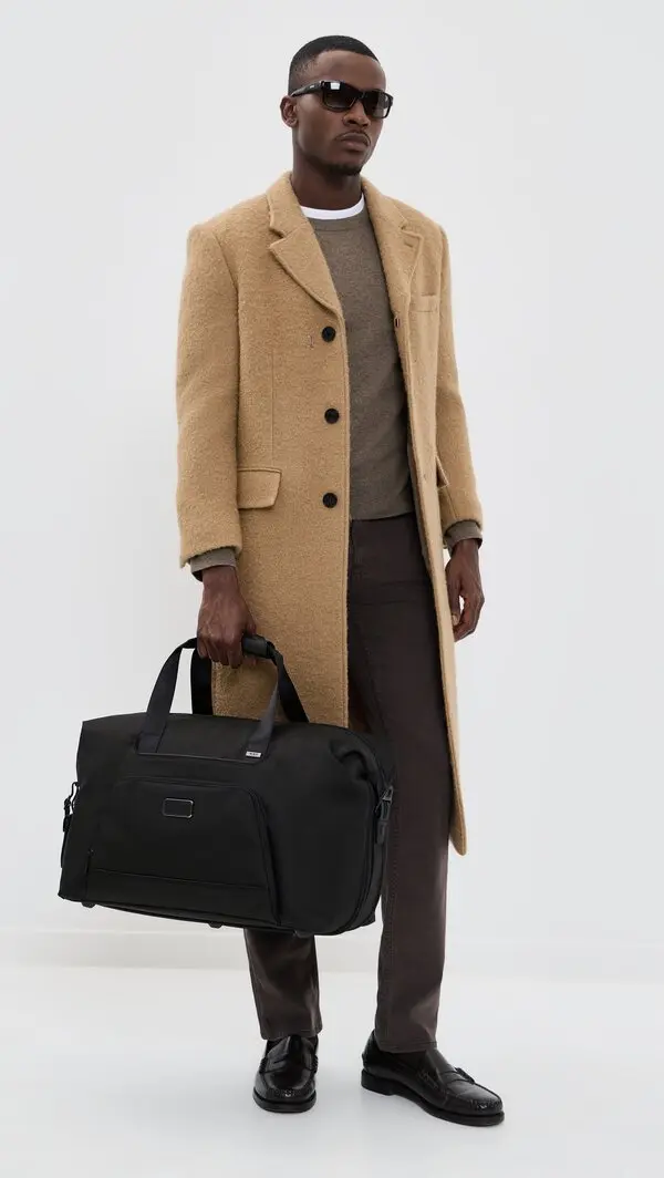 Tumi Double Expansion Duffel - Black