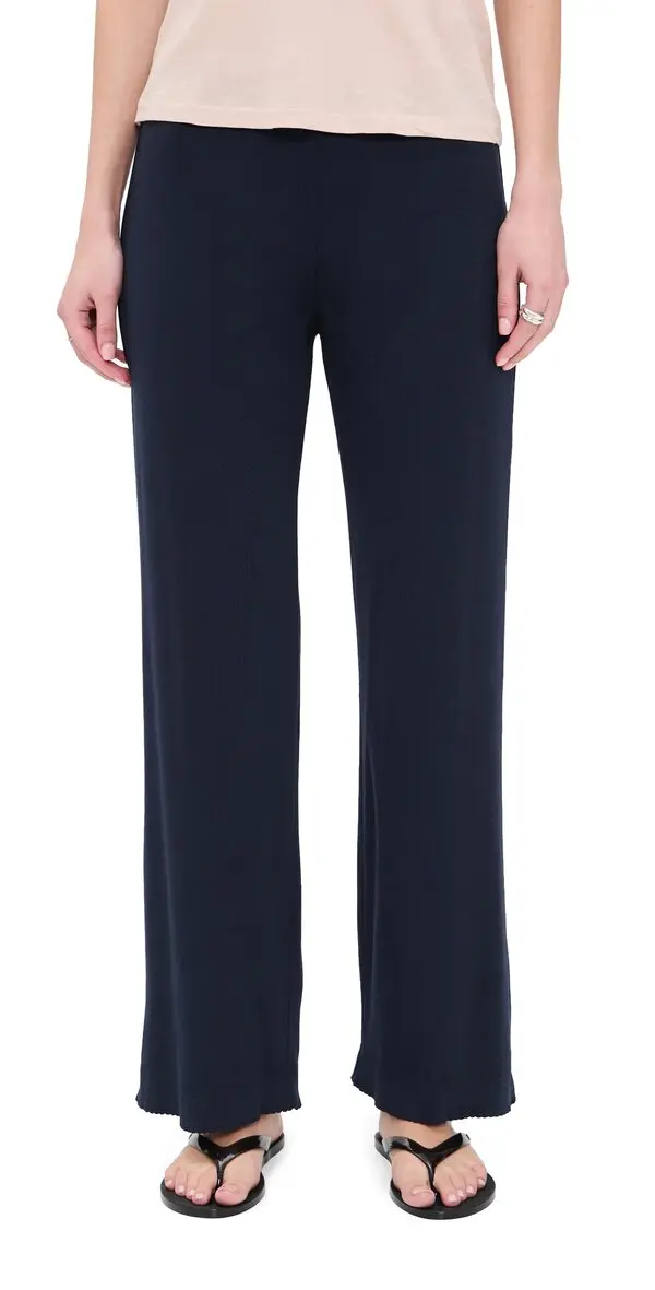 Donni. The Baby Scallop Sweatpants