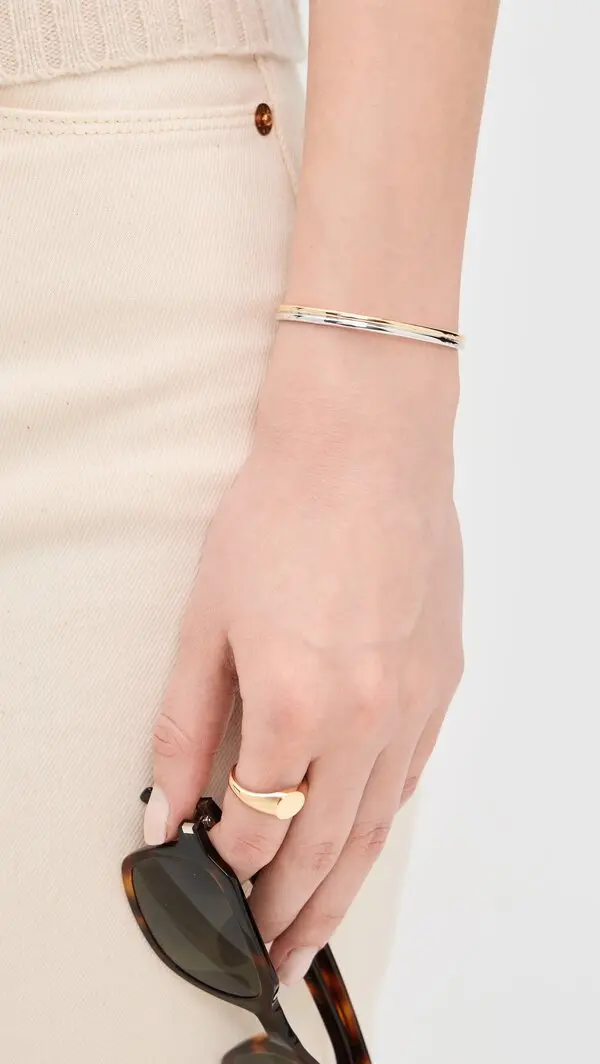 JENNIFER FISHER Thread Cuff - Two-tone
