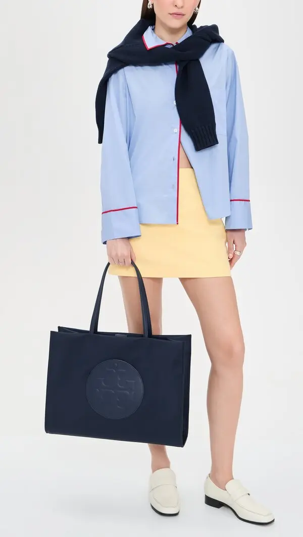 Tory Burch Ella Tote - New Navy