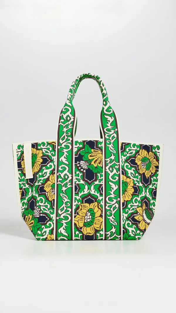 ALEMAIS Liana Jacquard Maxi Tote