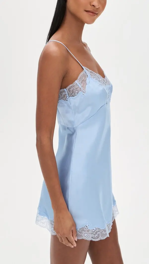 Only Hearts Silk Charmeuse Mini Slip
