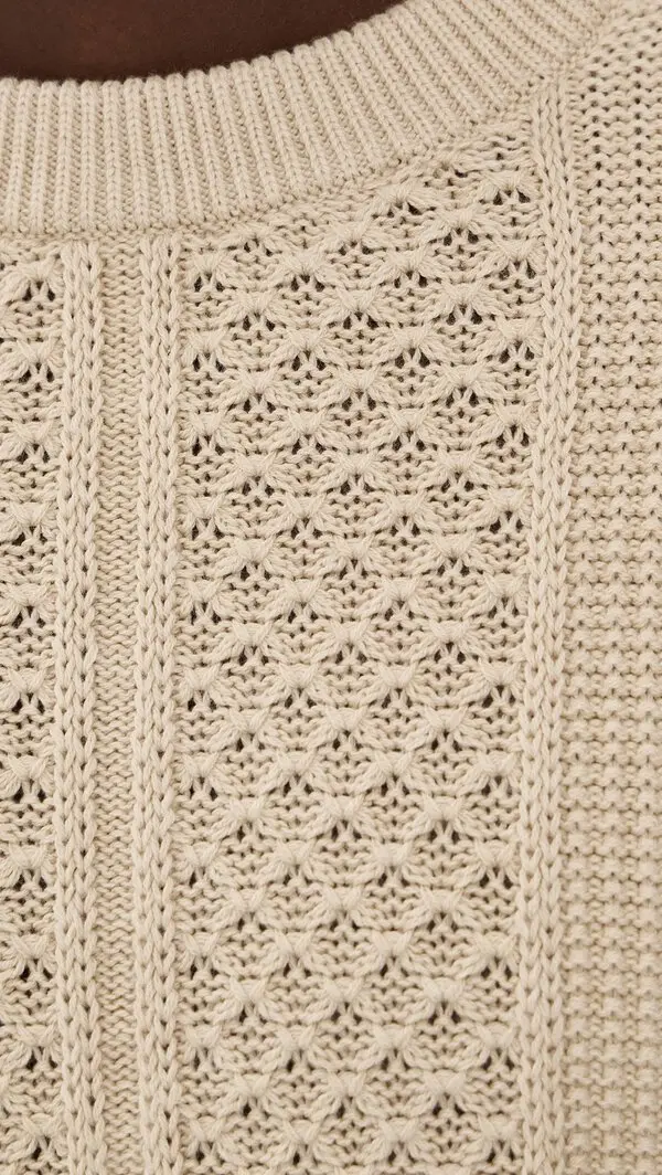 Guest In Residence Allday Cable Crew Sweater