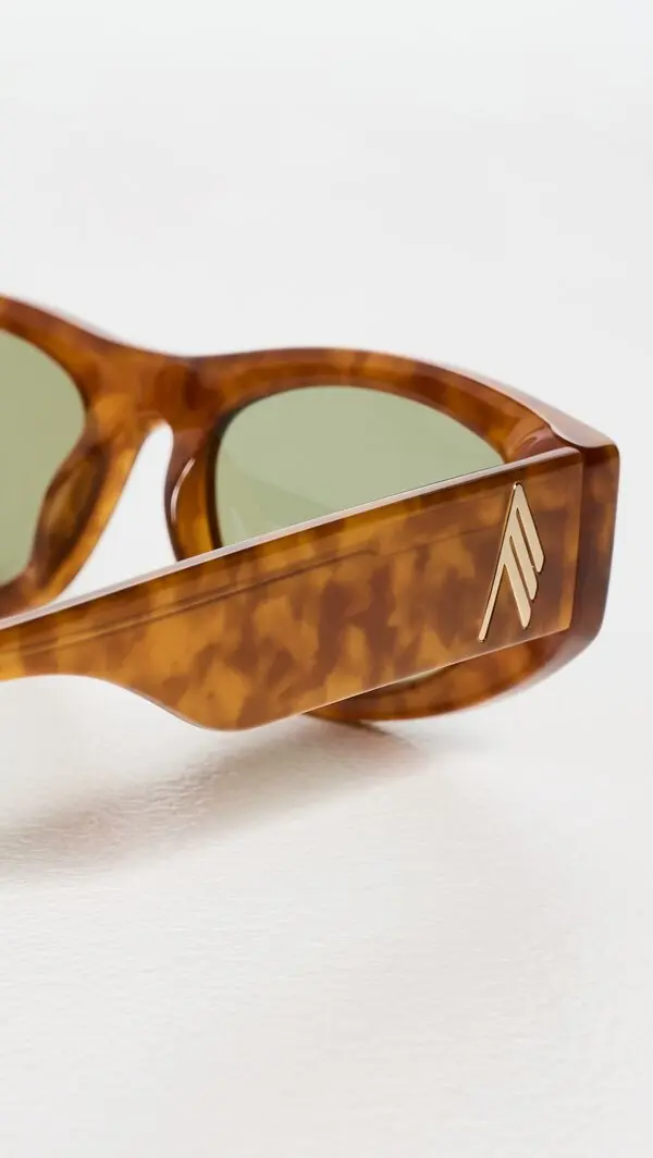 Attico Maya Sunglasses - Tortoise Shell