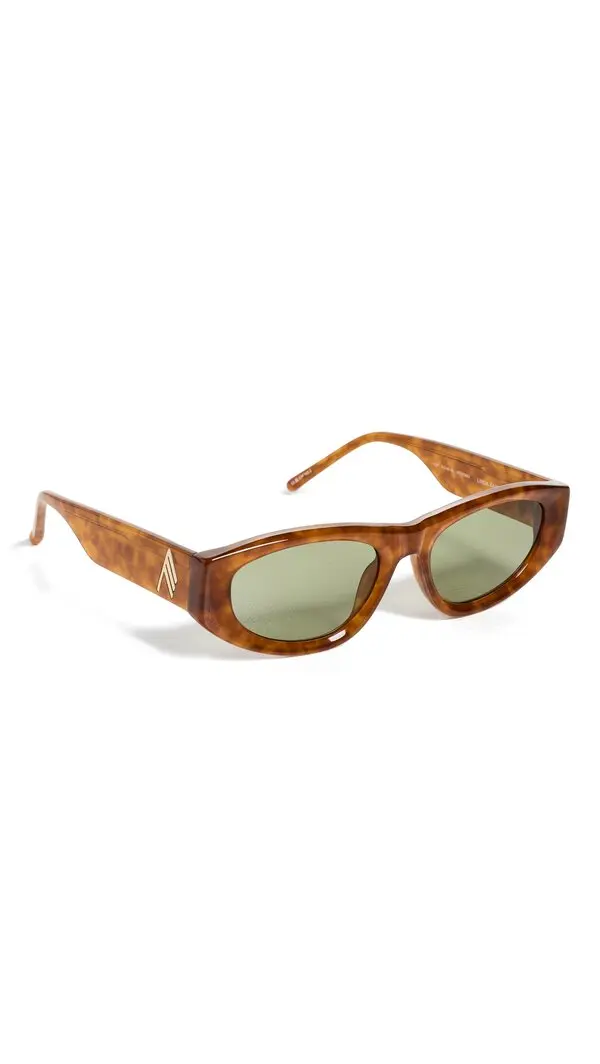 Attico Maya Sunglasses - Tortoise Shell
