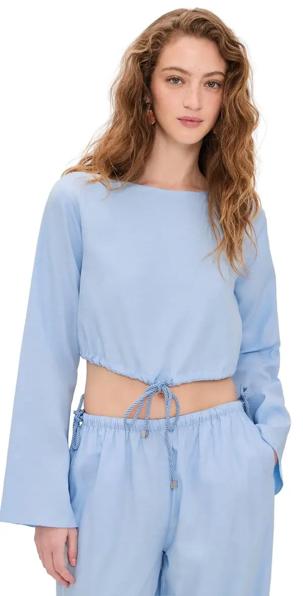 Solid & Striped The Chelley Top - Blue Lagoon