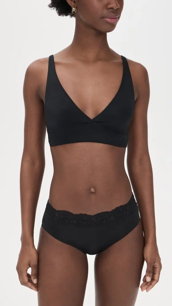SKARLETT BLUE Divine Hipster 3-pack - Black/nylon