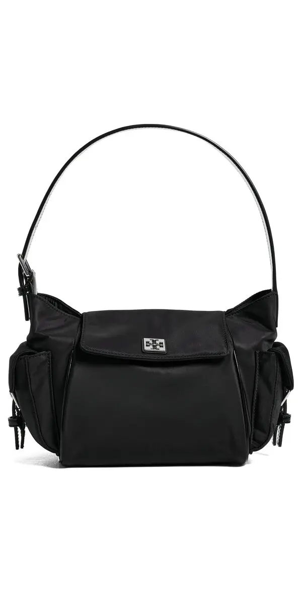 Tory Burch Virginia Pocket Shoulder Bag - Black