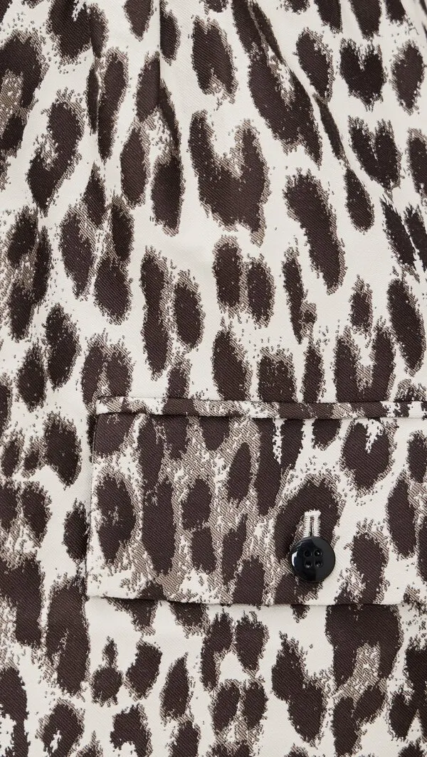 Baum Und Pferdgarten Samaya Bubble Skirt Animal Print - Light Leopard