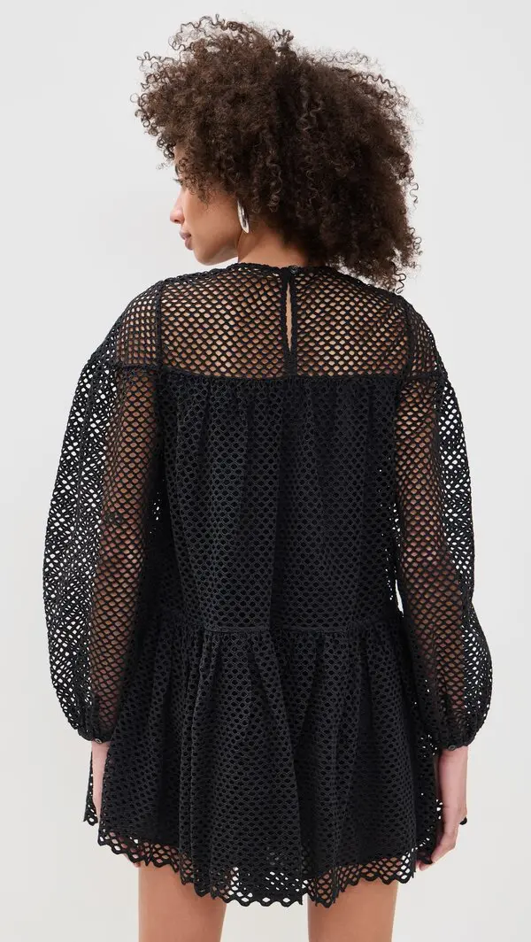 Ulla Johnson Jaclyn Eyelet Mini Dress