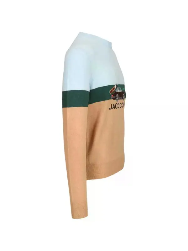 Jacob Cohen Graphic Striped Sweater