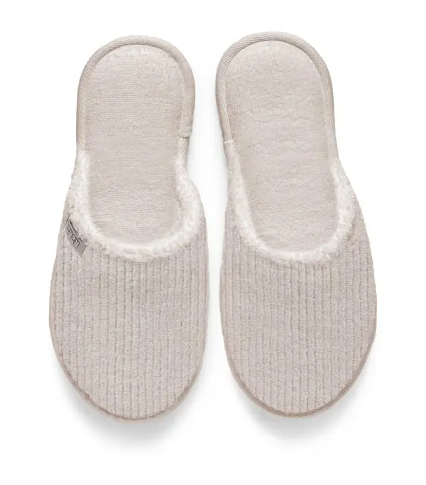 HAMAM Organic Cotton Raya Slippers - Neutral