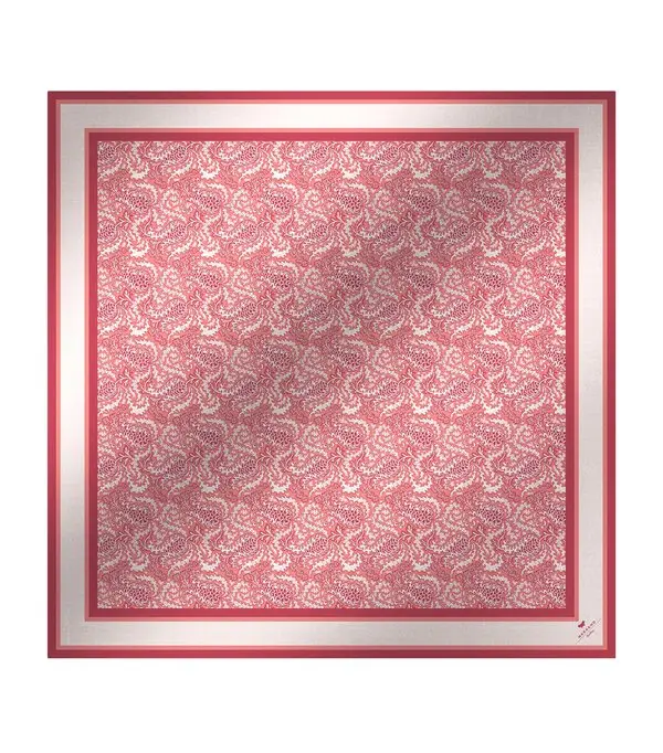 Max Mara Printed Scarf - Pink