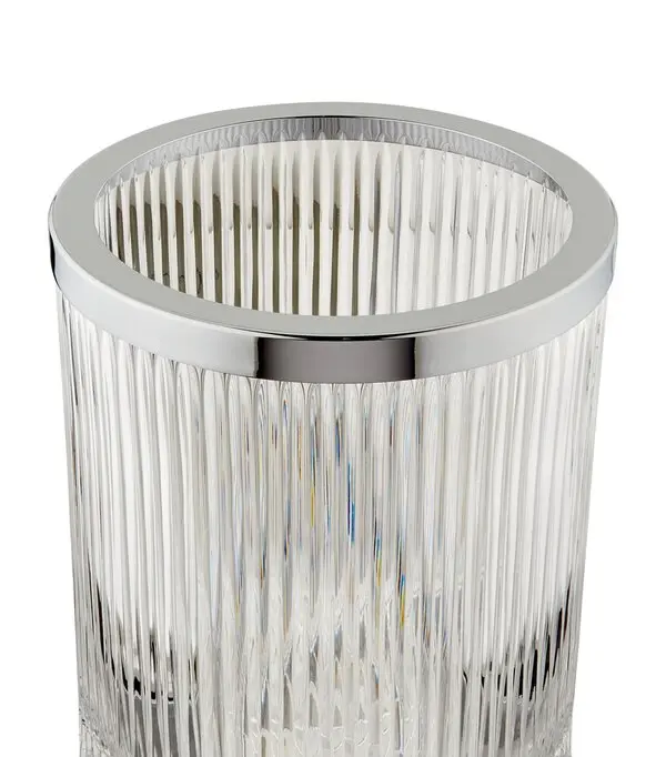 ZODIAC Roman Crystal Bin - Silver