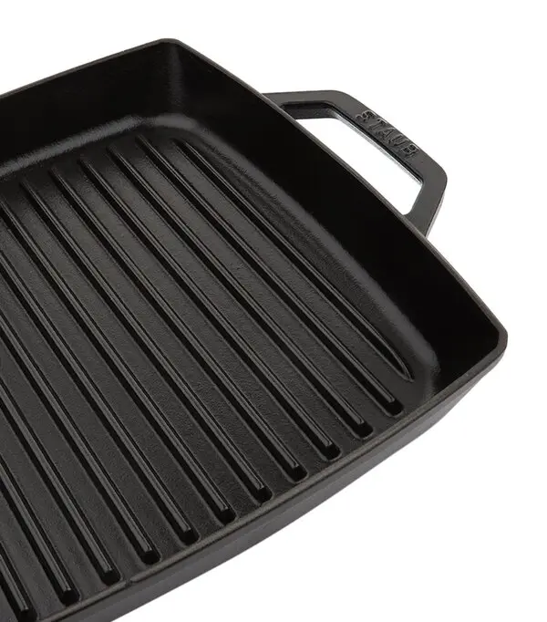 STAUB Double Handle Square Grill