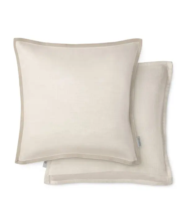 SCHLOSSBERG Linen Solene Cushion Cover 56cm X 56cm - Neutral