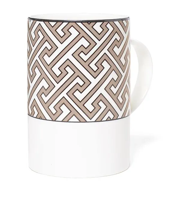 O.W.LONDON Maze Maxi Mug - Beige