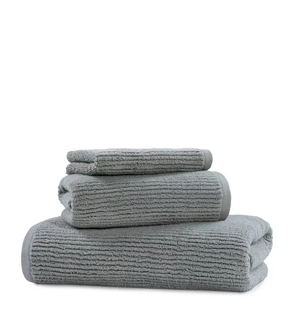 HAMAM Organic Cotton Raya Bath Towel - Green
