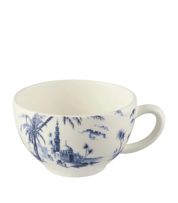 GIEN Ceramic Dépareillé Teacup And Saucer