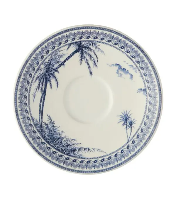 GIEN Ceramic Dépareillé Teacup And Saucer