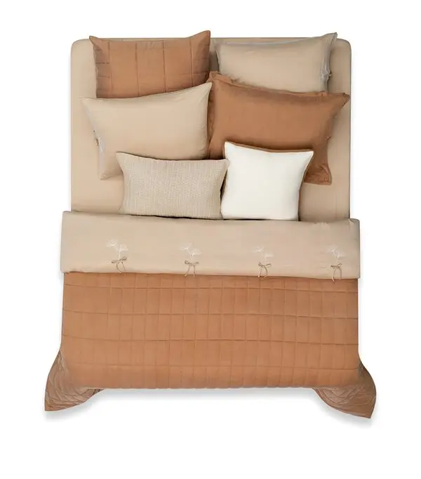 HAMAM Alya Quilted Square Pillowcase