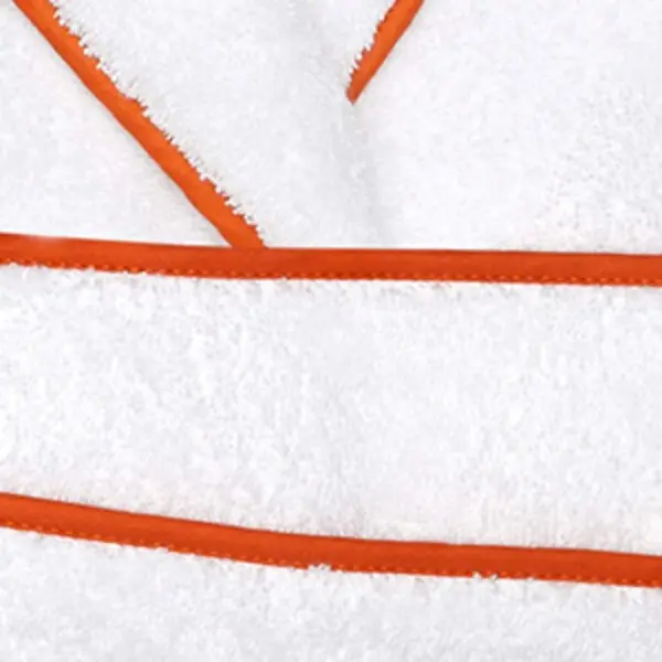 PRATESI Cotton Treccia Bathrobe - Orange