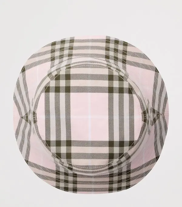 Burberry Cotton Check Bucket Hat