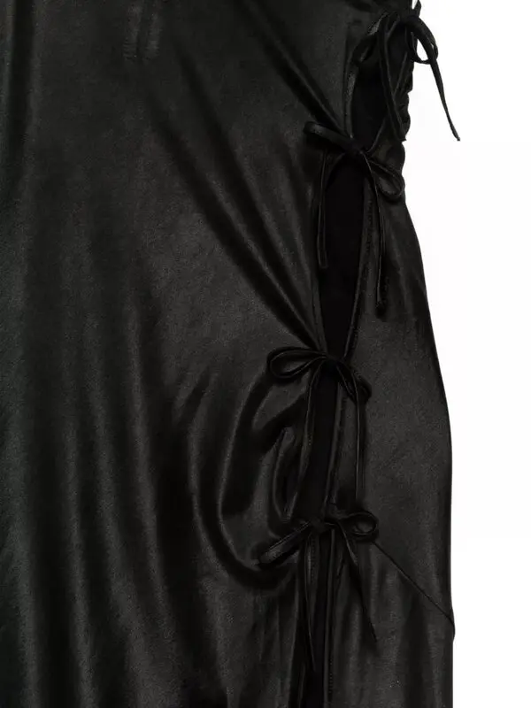 Rick Owens One-shoulder Maxi Dress - Black