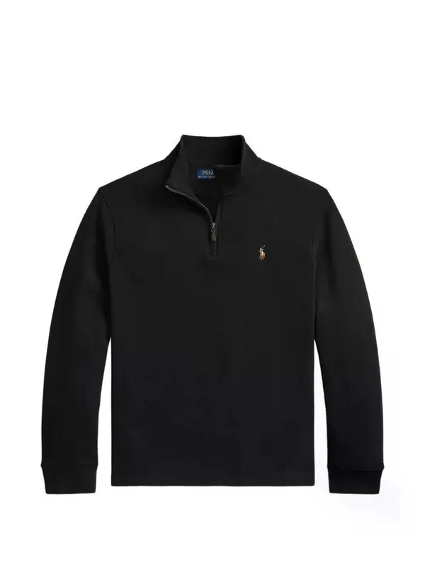 Polo Ralph Lauren Logo-embroidered Pullover - Black