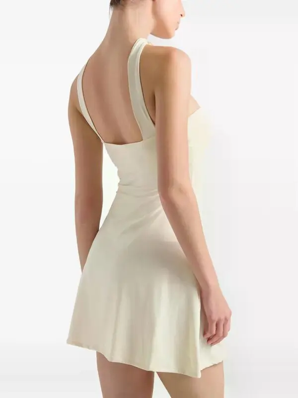 LA REVECHE Arya Rose-embellished Mini Dress