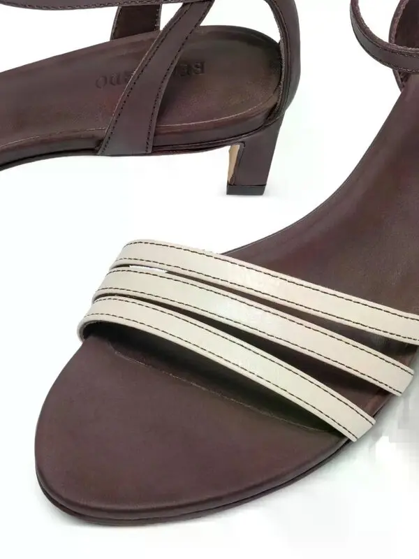 Bernardo Lima Strappy Heeled Sandals - Brown