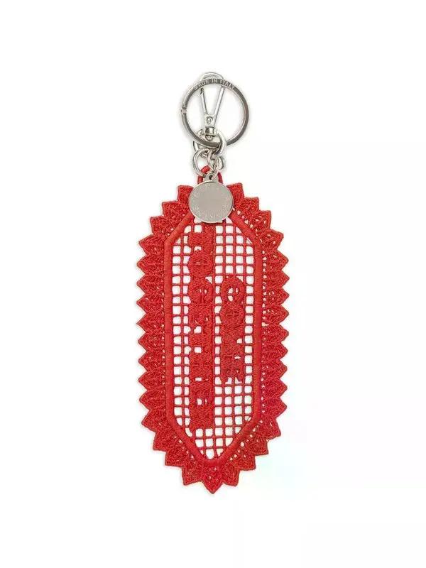 Stella McCartney Come Together Crochet Keyring - Red