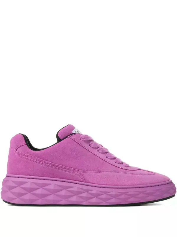 JIMMY CHOO Diamond Maxi Retro Sneakers - Pink