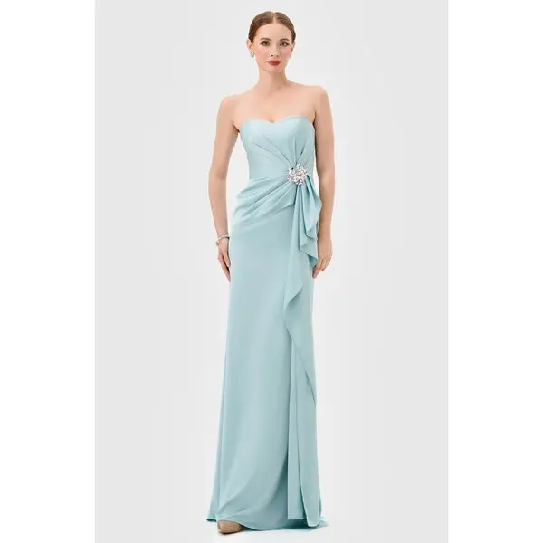 BARIANO Sereya Strapless Gown