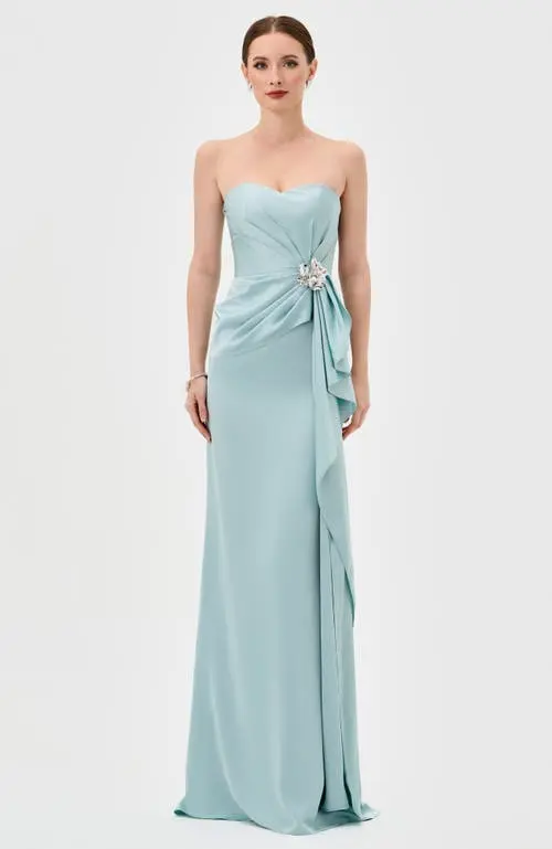 BARIANO Sereya Strapless Gown